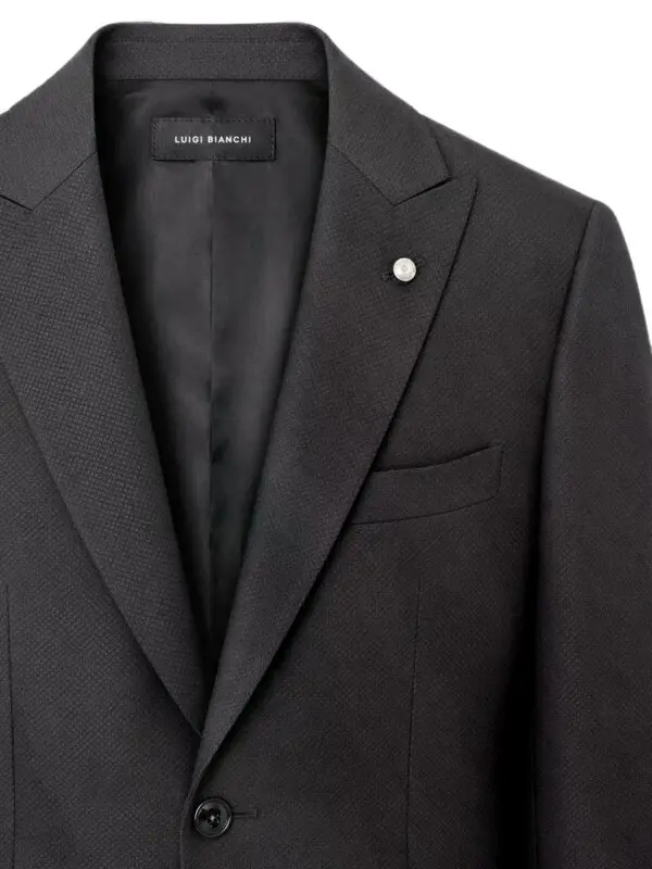 LUIGI BIANCHI MANTOVA Peak-lapels Three-piece Suit