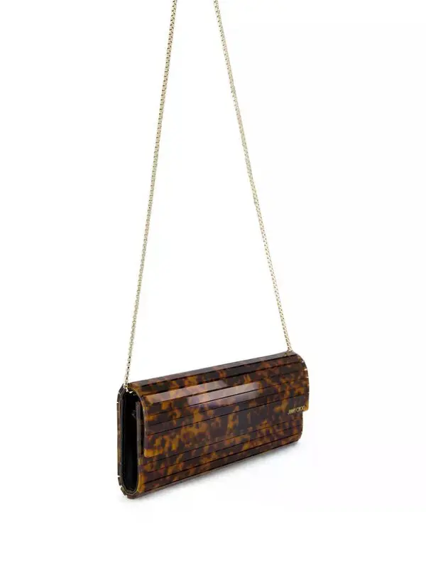 JIMMY CHOO Sweetie Clutch Bag - Brown