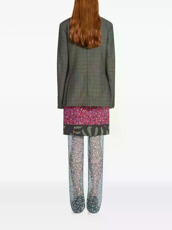 Dries Van Noten Double-breasted Wool Blazer