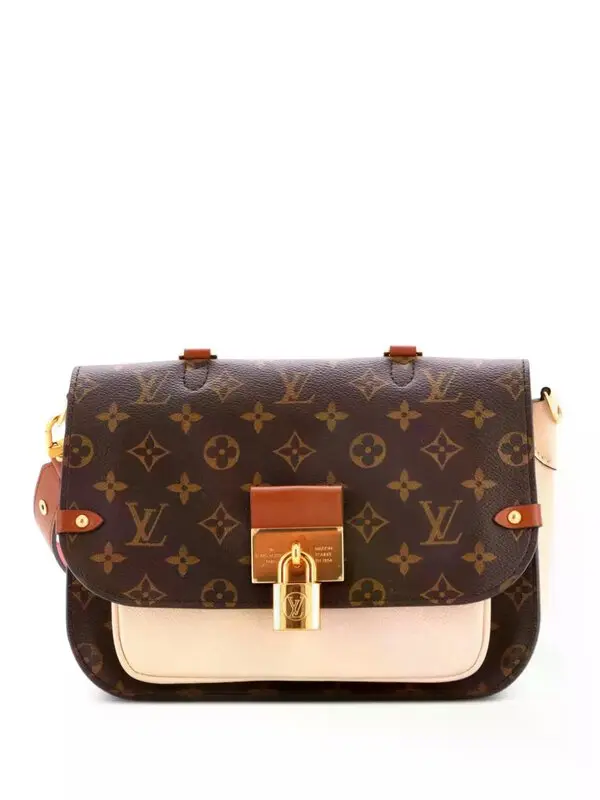 LOUIS VUITTON Monogram Canvas Vaugirard Handbag - Brown