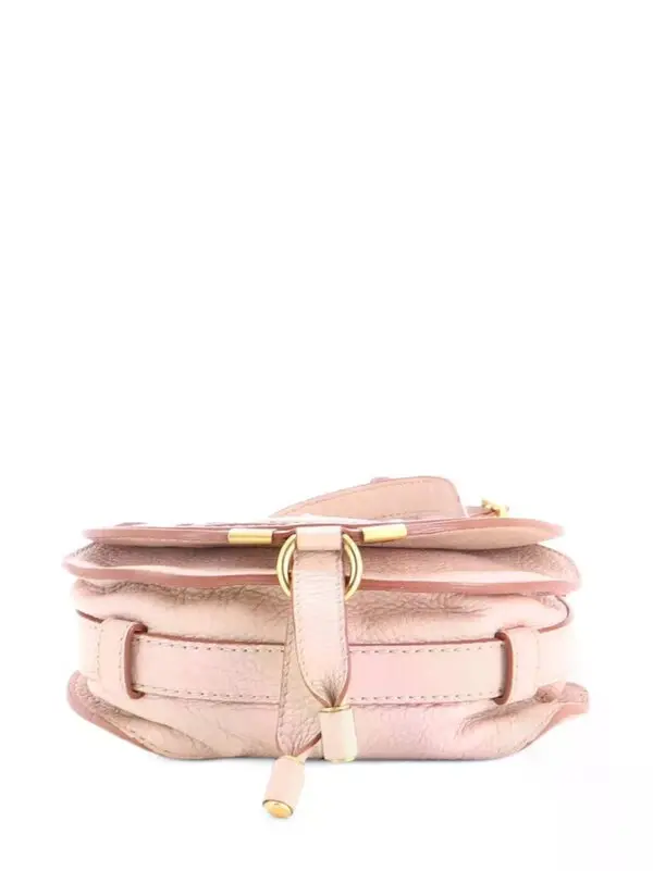 Chloé Marcie Small Leather Crossbody Bag - Neutrals
