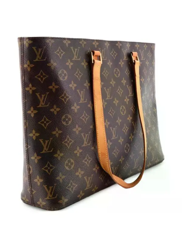 LOUIS VUITTON Monogram Canvas Luco Tote Bag - Brown