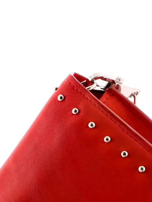 Givenchy Pandora Chain Wallet Studded Leather Crossbody Bag