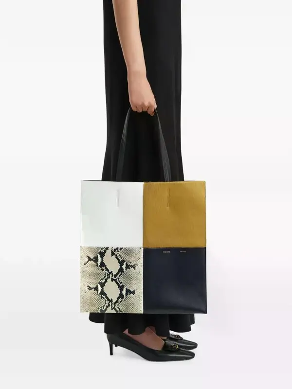 Khaite Piper Patchwork Tote