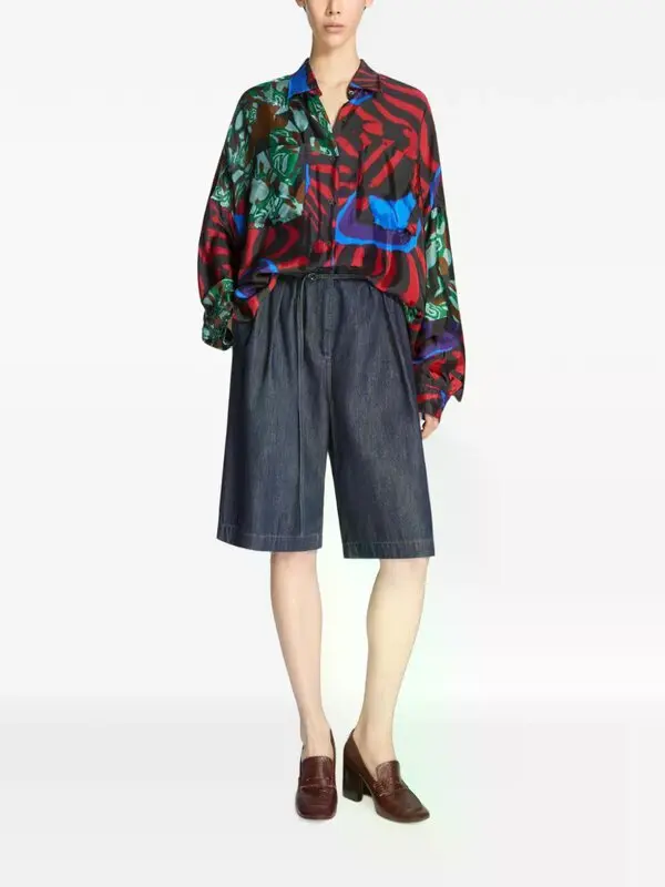 Dries Van Noten Heeled Leather Loafers