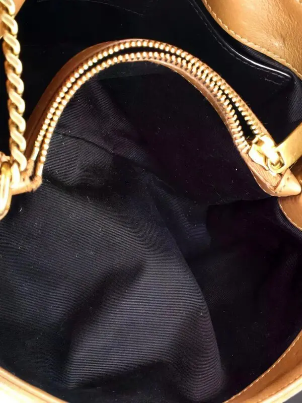 Saint Laurent Loulou Matelassé Chevron Suede Small Shoulder Bag