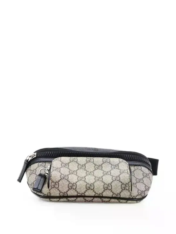 Gucci Gg Coated Canvas Medium Belt Bag