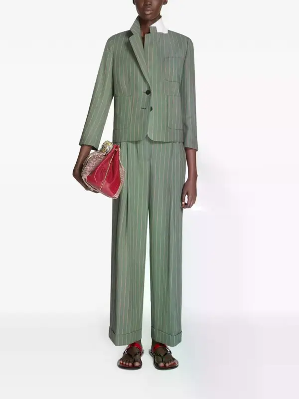 Dries Van Noten Beaded Leather Crossbody Bag