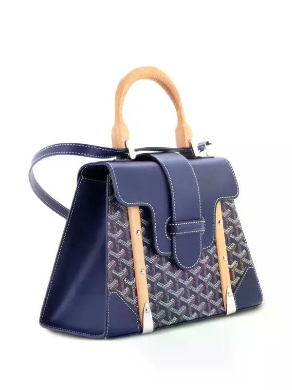 Goyard Saigon Top Handle Bag - Blue