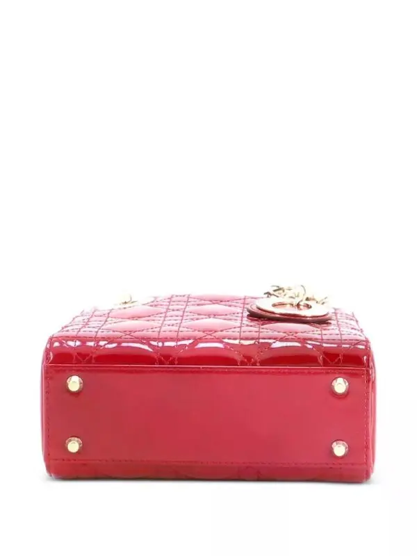Dior Lady Chain Bag - Red