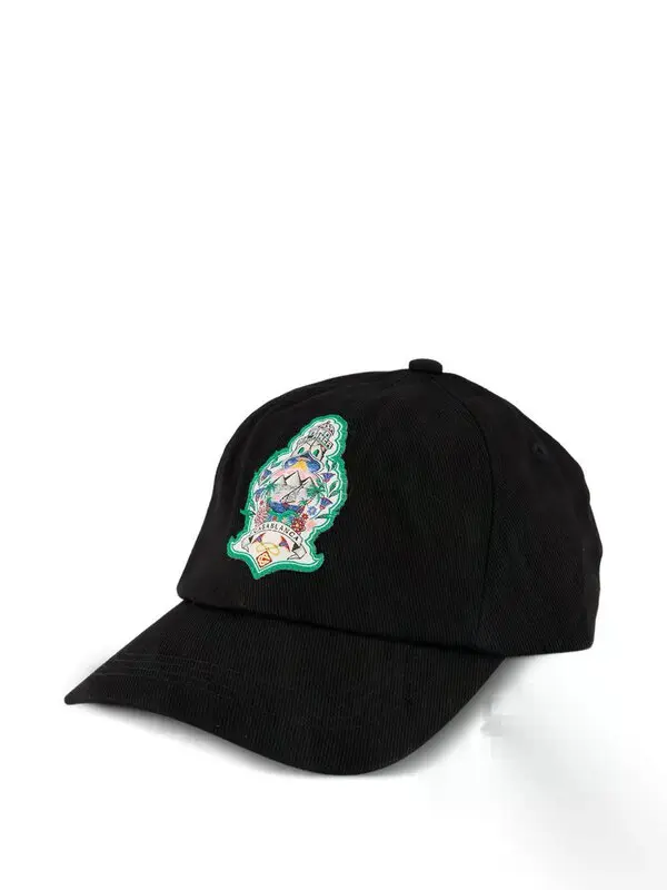 Casablanca Hotel Emblem Baseball Cap - Black