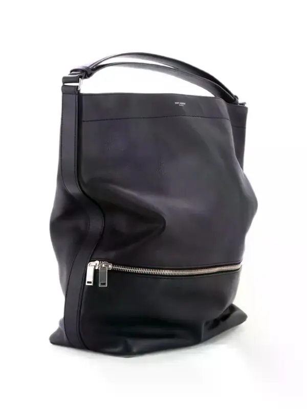 Saint Laurent Long Leather Hobo Bag