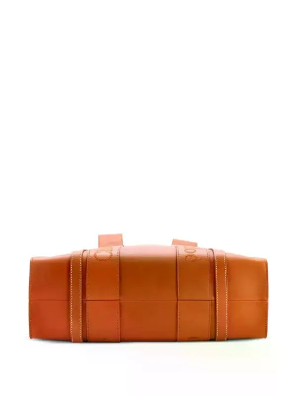 Chloé Woody Leather Medium Tote Bag