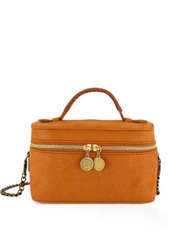 Stella McCartney Mini Falabella Vanity Cross Body Bag - Orange