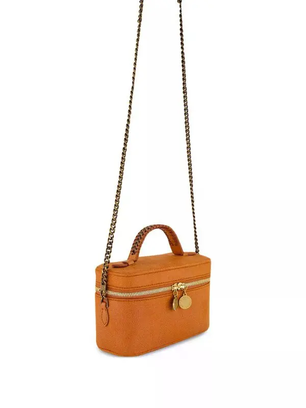 Stella McCartney Mini Falabella Vanity Cross Body Bag - Orange