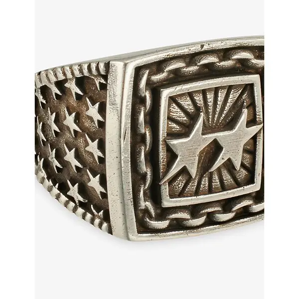 TWOJEYS Family Sterling-plated Signet Ring