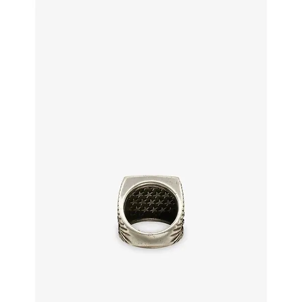 TWOJEYS Family Sterling-plated Signet Ring