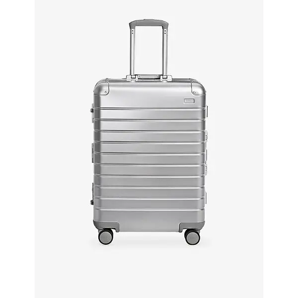 AWAY The Medium Aluminium Suitcase - Silver