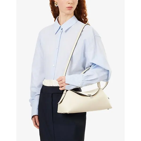 TOTEME T-lock Shoulder Bag - Milk