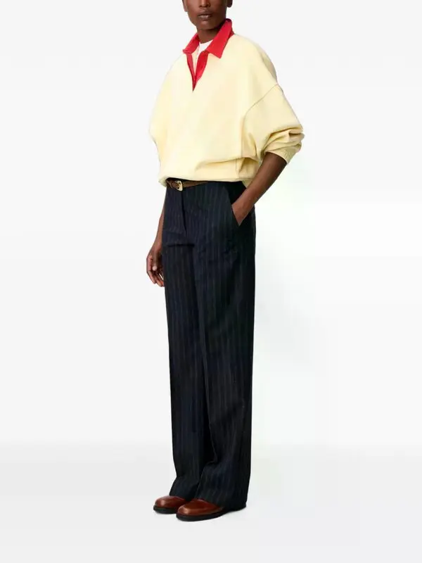 Claudie Pierlot Pinstriped Tailored Trousers