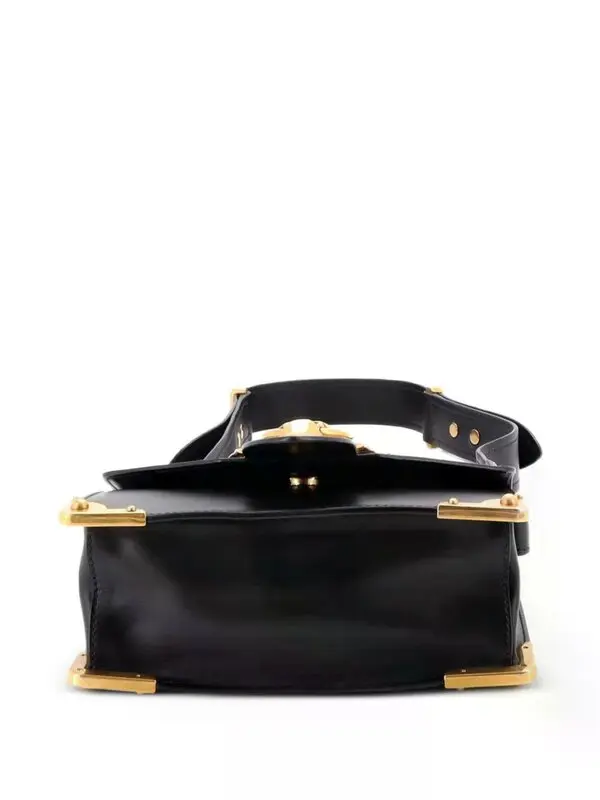 Prada Animalier Cahier Leather Small Crossbody Bag