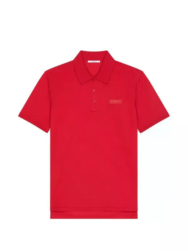 Givenchy Logo-patch Polo Shirt