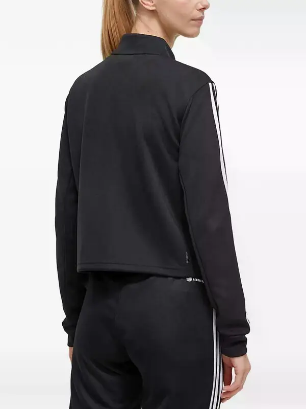 Adidas Striped Zip-up Sweatshirt