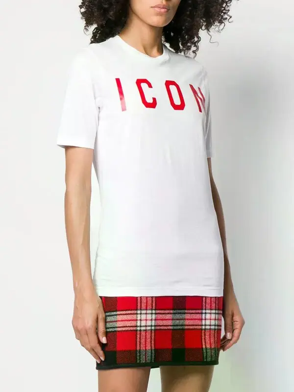 Dsquared2 Icon Print T-shirt - White