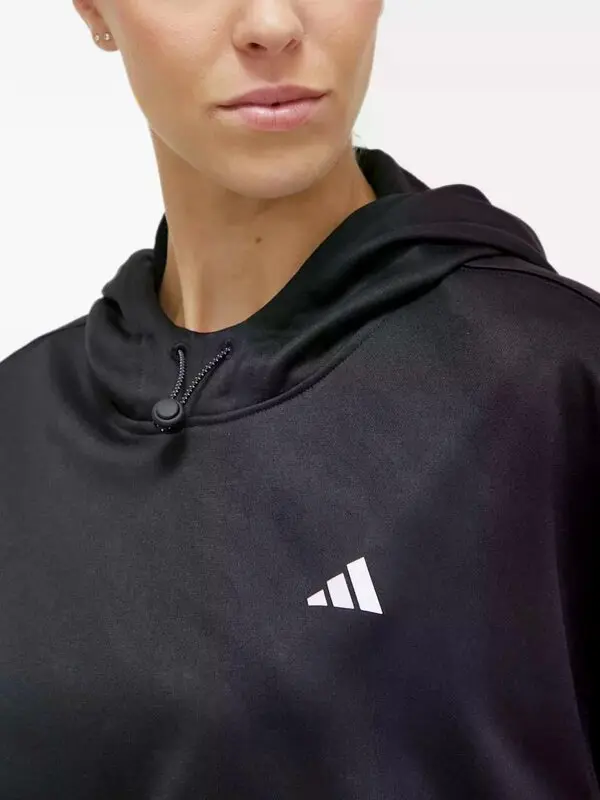 Adidas Aeroready Game And Go Logo Hoodie