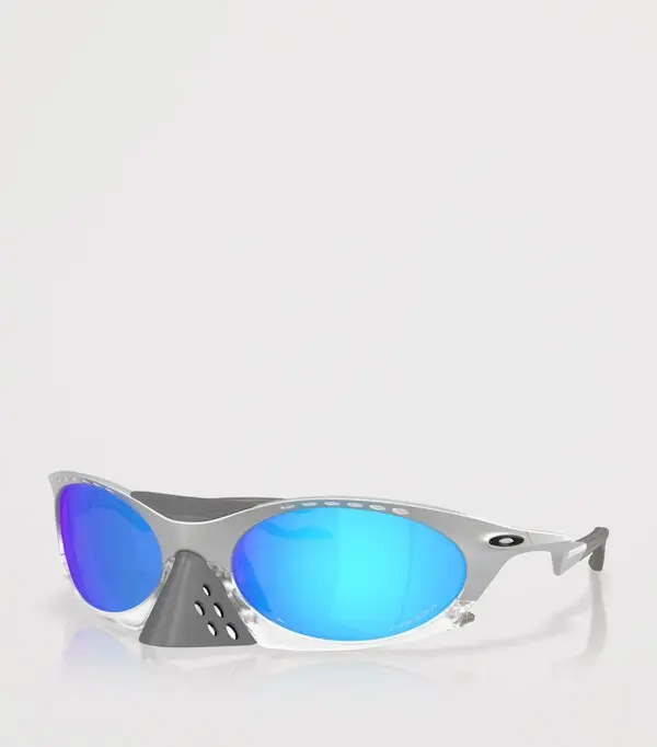 Oakley Plantaris Oval Sunglasses - Silver