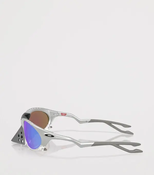 Oakley Plantaris Oval Sunglasses - Silver