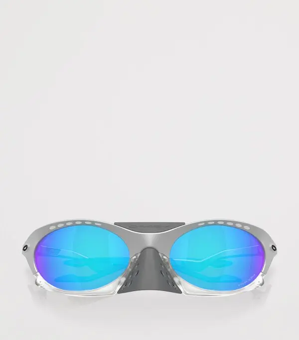 Oakley Plantaris Oval Sunglasses - Silver