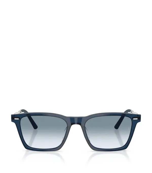 Oliver Spencer R-19 Pillow Sunglasses - Blue