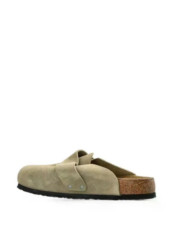 BIRKENSTOCK Suede Touch-strap Mules
