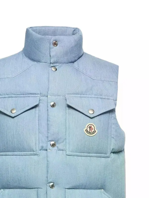 Moncler Padded Logo-patch Vest