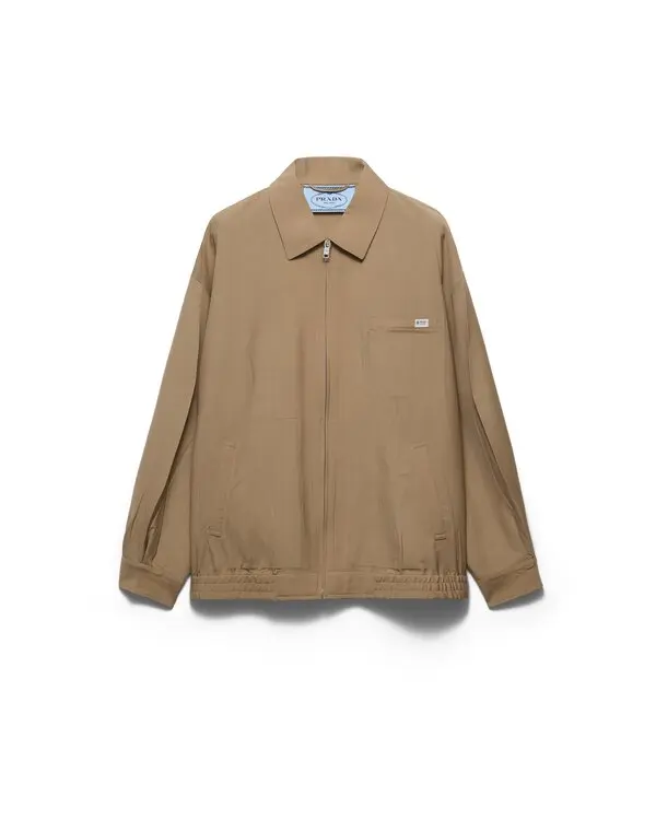 Prada Mohair Wool Blouson Jacket