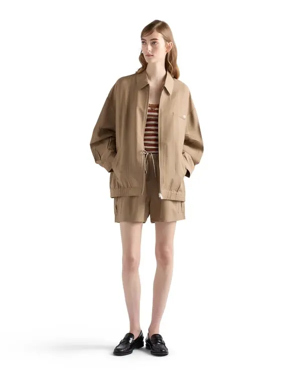 Prada Mohair Wool Blouson Jacket