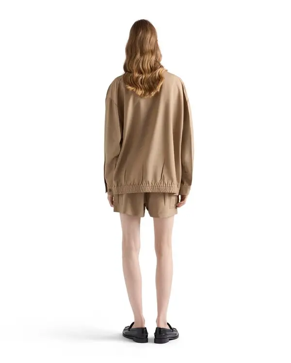 Prada Mohair Wool Blouson Jacket