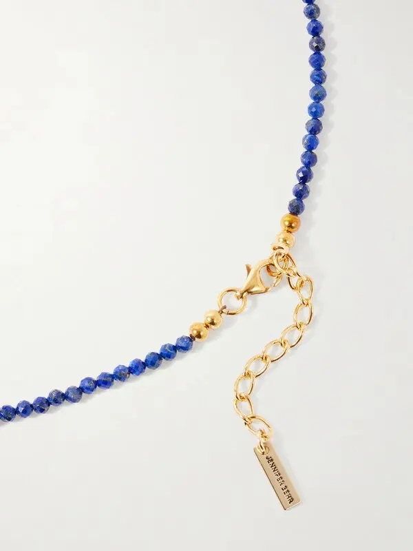 JENNIFER BEHR Elva Bead-embellished Pendant Necklace
