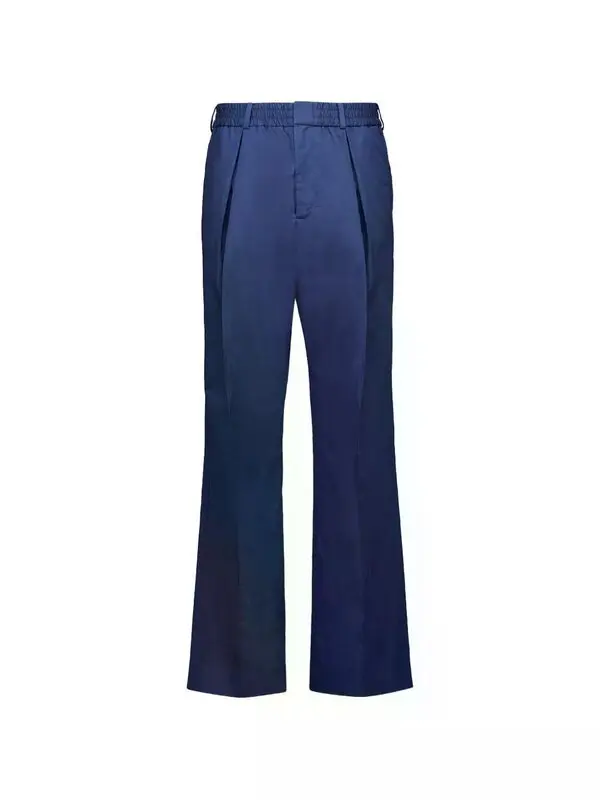 Balmain Pleated Elasticated-waist Trousers