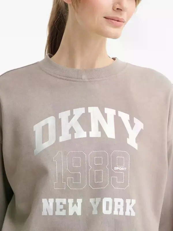 Dkny Logo Print Sweatshirt