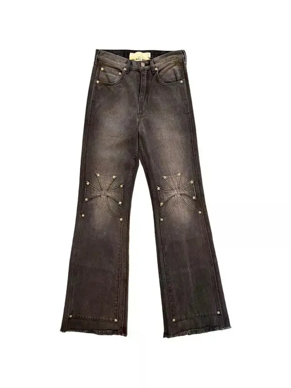 SEKRIT Embellished Studded Jeans
