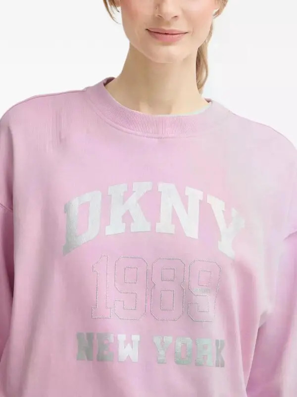 Dkny Logo Print Sweatshirt