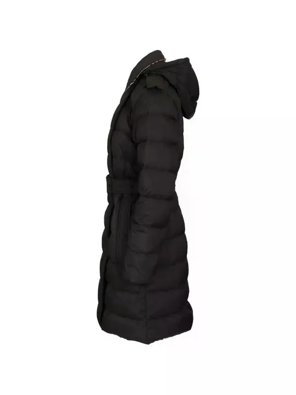 Burberry Quilted Belted Coat
