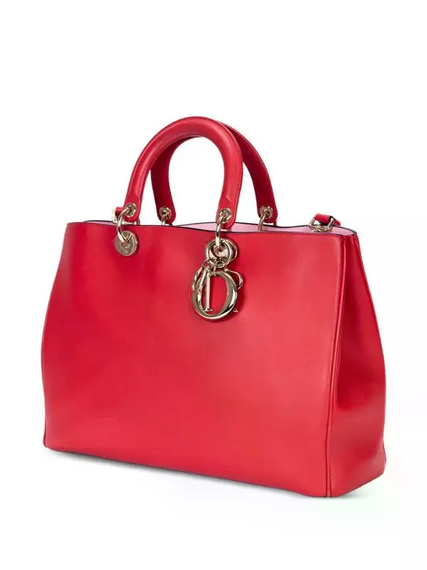 Dior Diorissimo Tote Bag - Red