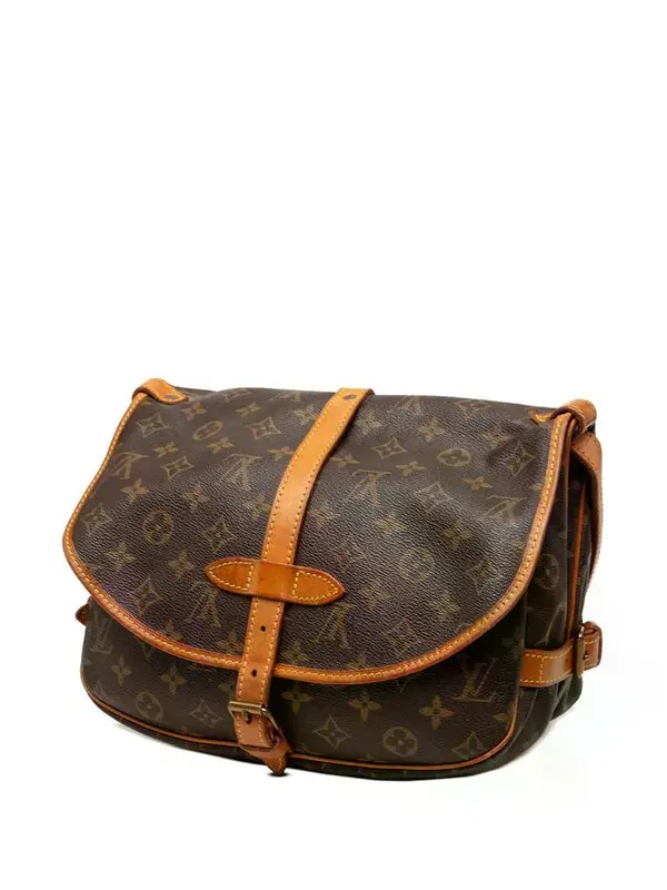 LOUIS VUITTON Monogram Saumur 25 Crossbody Bag