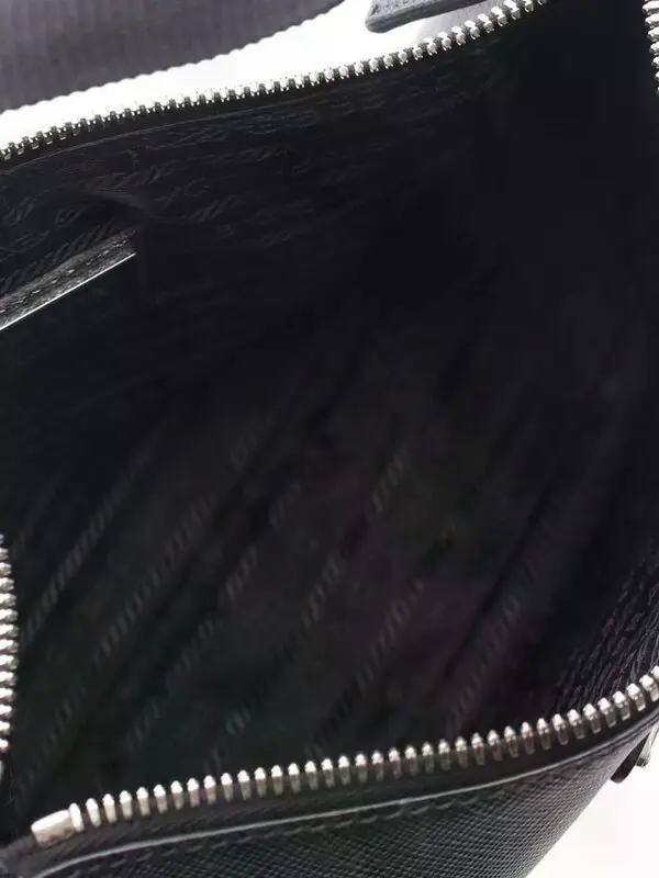 Prada Saffiano Crossbody Bag With Pouch