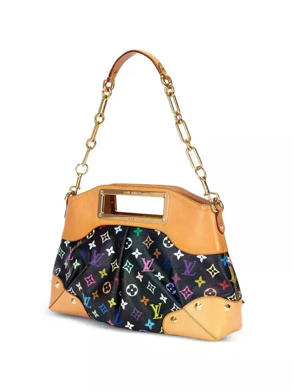 LOUIS VUITTON Monogram Multicolore Shoulder Bag - Black
