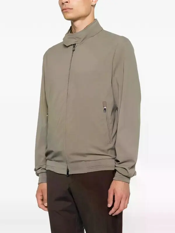 Corneliani High-neck Zip-up Bomber Jacket