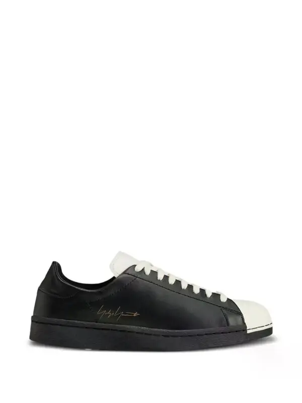 Y3 Superstar Shell-toe Leather Sneakers